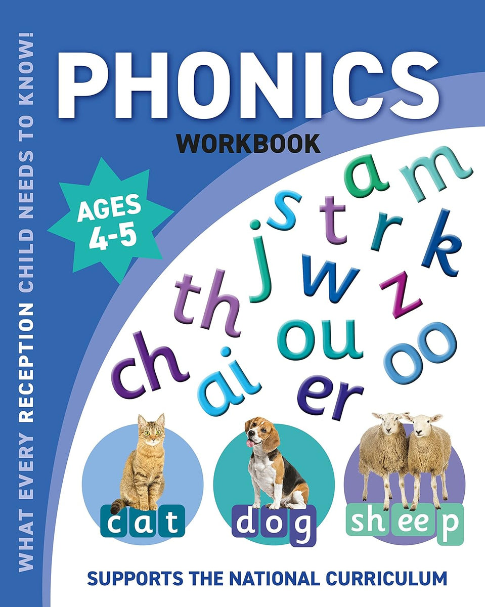 Children's Phonics Workbook – Reception Ages 4 to 5 Years – Robert ...