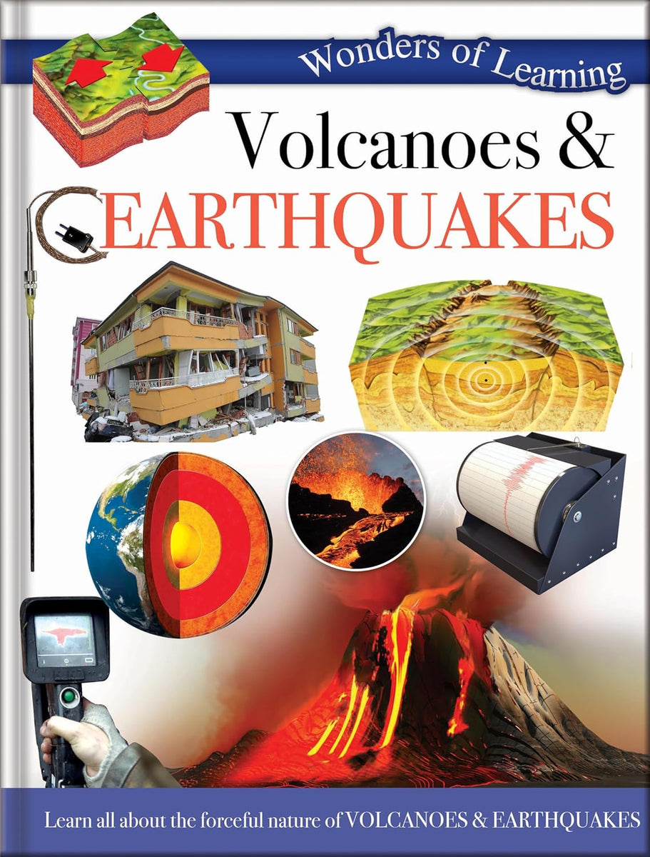 Volcanoes & Earthquakes - Children's Reference Book - STEM Learning ...