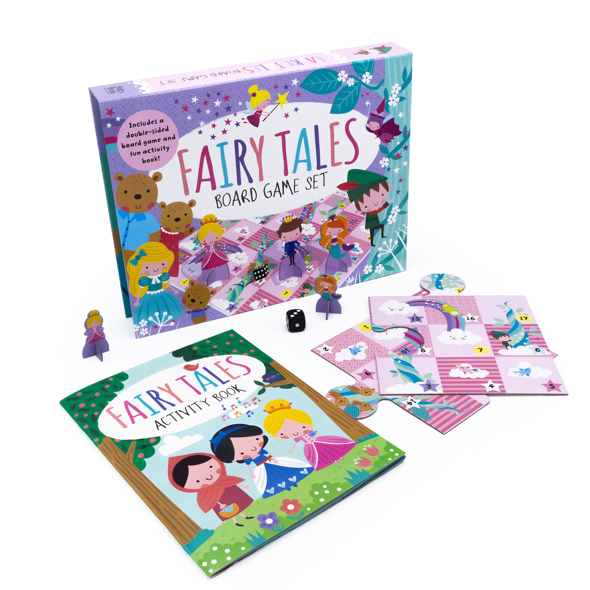 Fairy Tales Board Game Set - Includes 2 Games and Activity Book ...