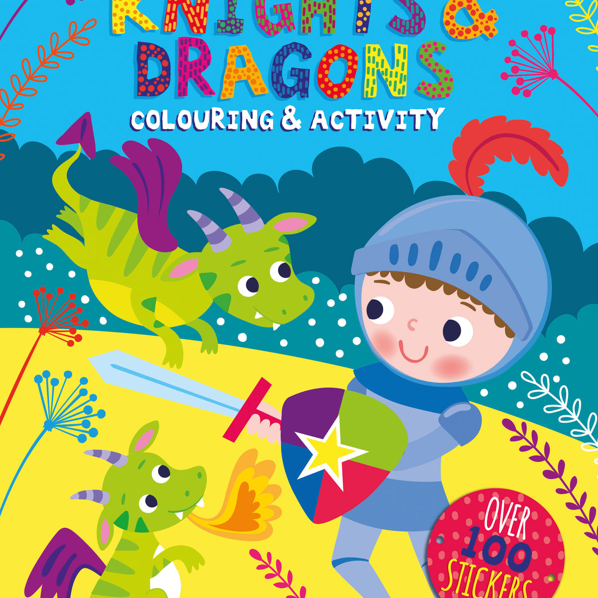 Dress Me Up Colouring & Activity Book - Knights and Dragons – Robert ...