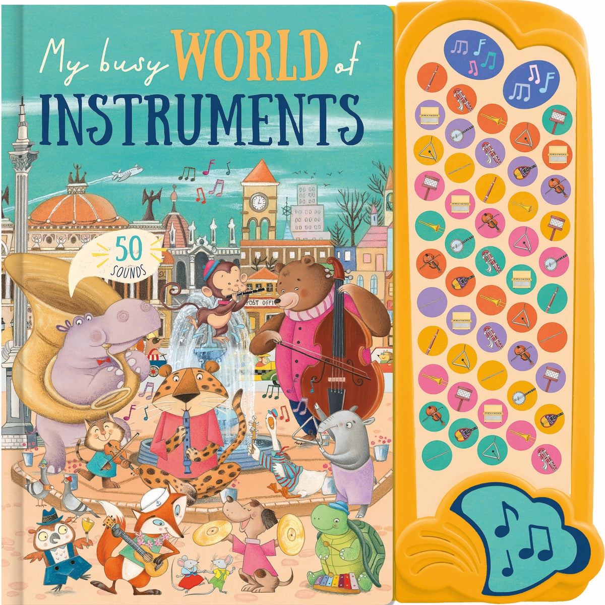 My Busy World Of Instruments - Children's 50 Button Sound Book – Robert ...