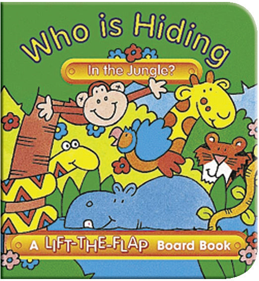 Who Is Hiding In The Jungle? - Children's Mini Lift-The-Flap Book ...