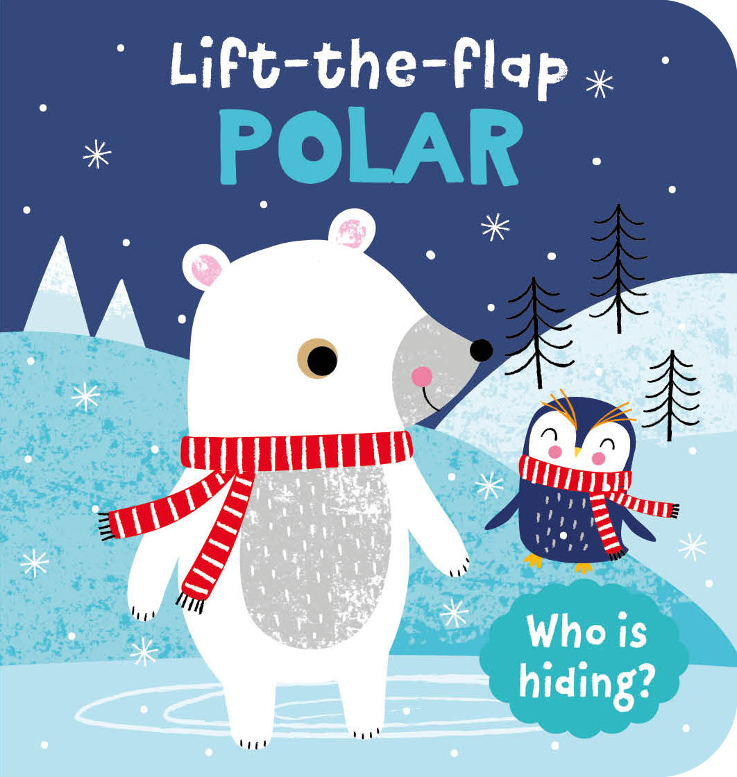 Lift-The-Flap Polar – Children’s Mini Board Book – Robert Frederick