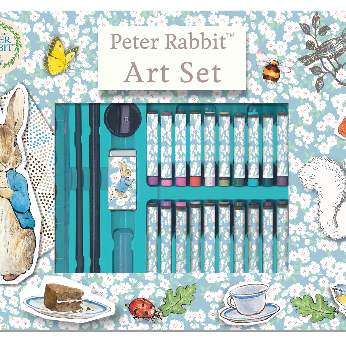 Peter Rabbit Children's 42 Piece Art Set - For Ages 3 to 8 Years - Inc ...