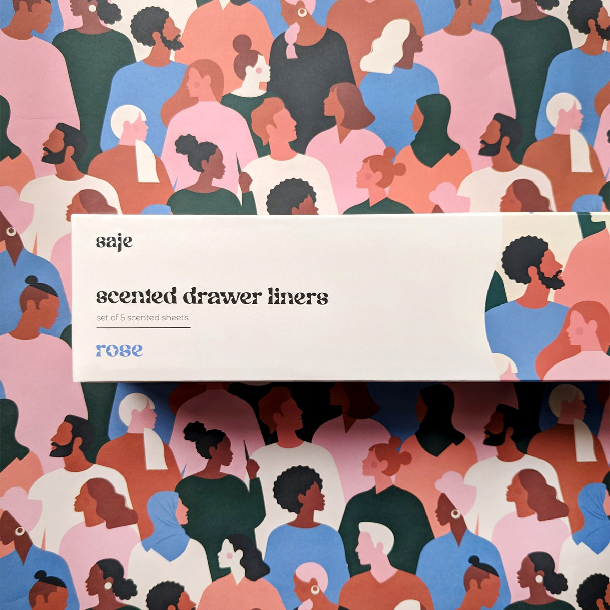 Saje Scented Drawer Liner - Set of 5 Rose - People Design – Robert Frederick