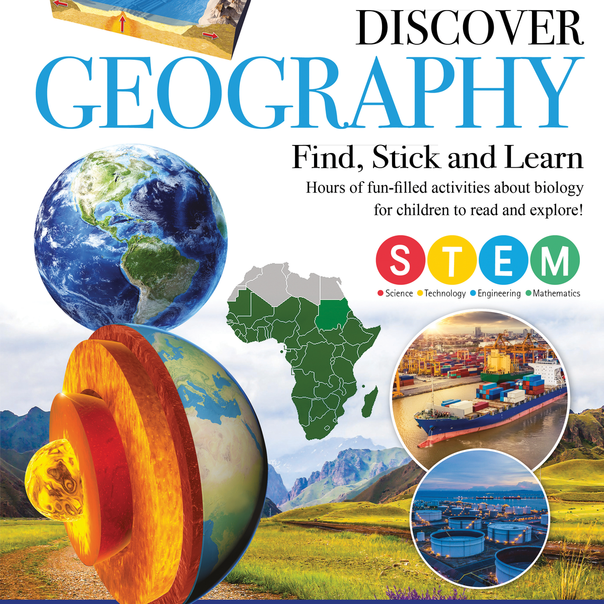 Discover Geography Sticker Book - Find, Stick and Learn – Robert Frederick