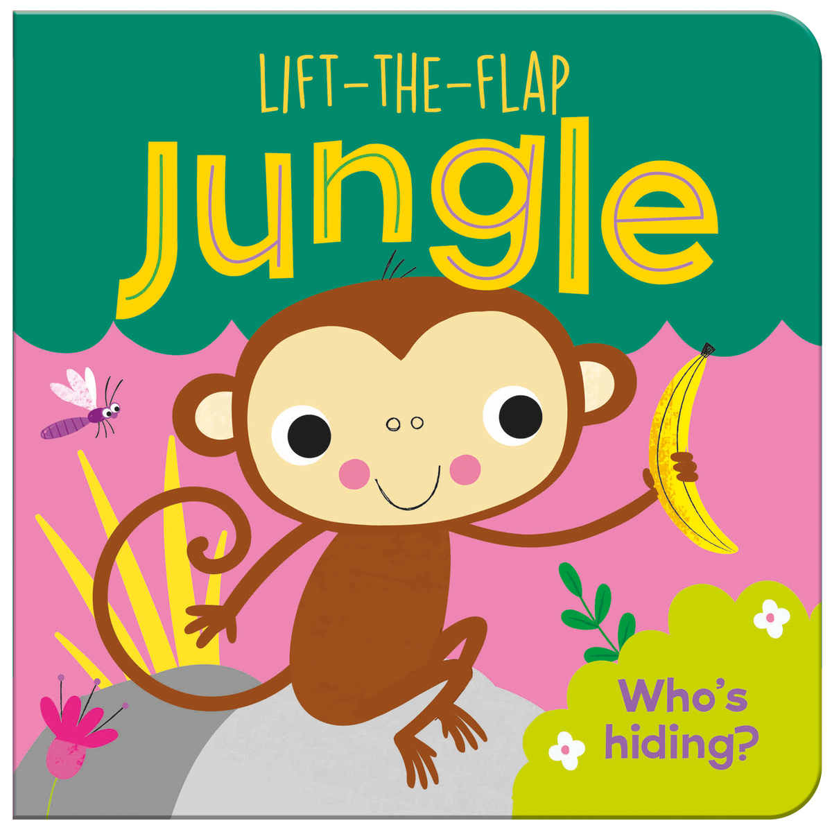 Lift-The-Flap Jungle – Children’s Board Book – Robert Frederick
