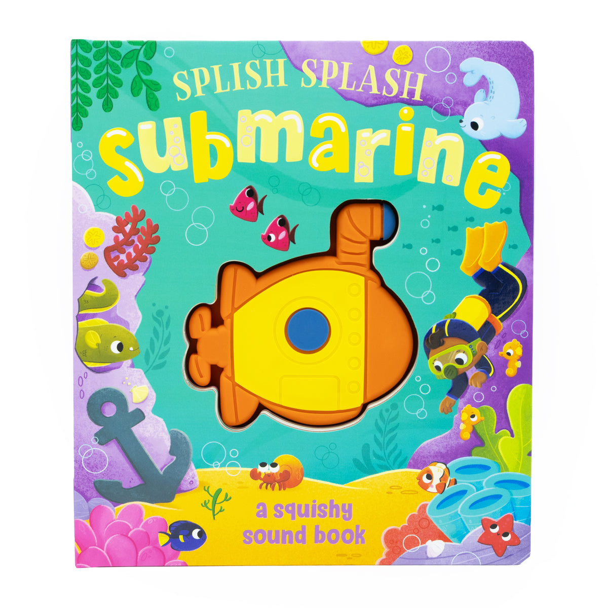 Splish Splash Submarine Sound Book - Interactive Fun for Toddlers ...