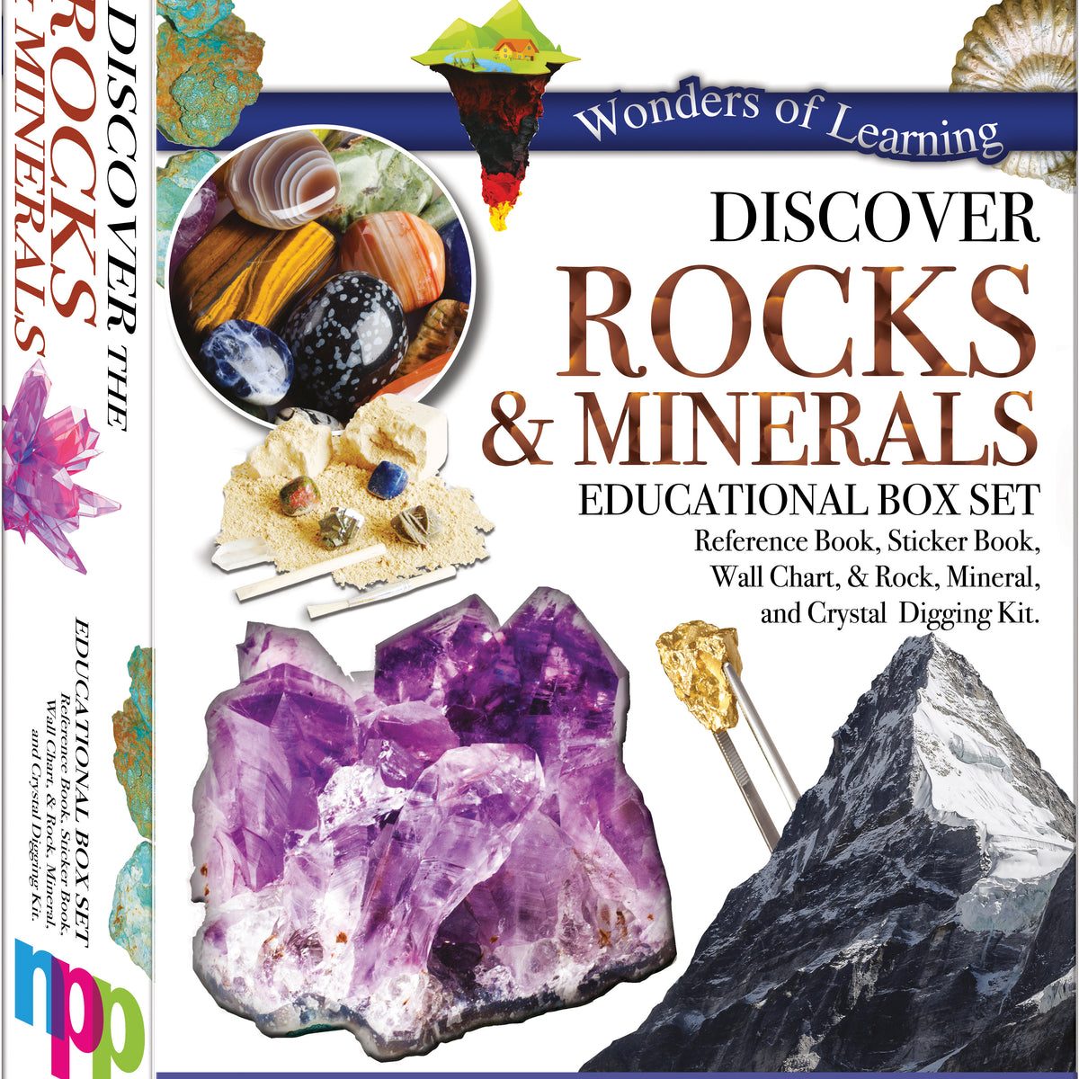 Discover Rocks & Minerals Educational Box Set - Children's STEM Learni ...