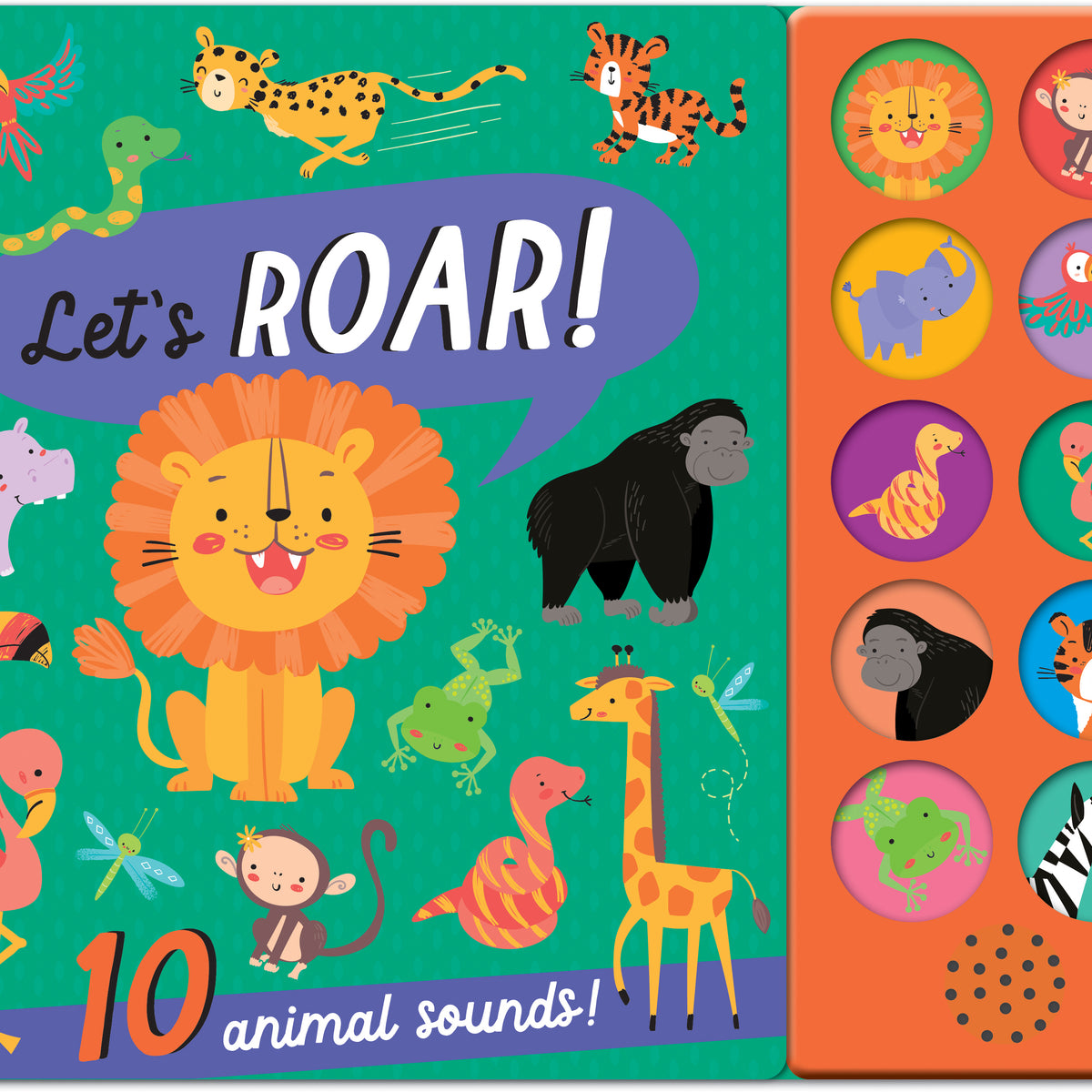 Let's Roar - Children's 10 Button Sound Book – Robert Frederick