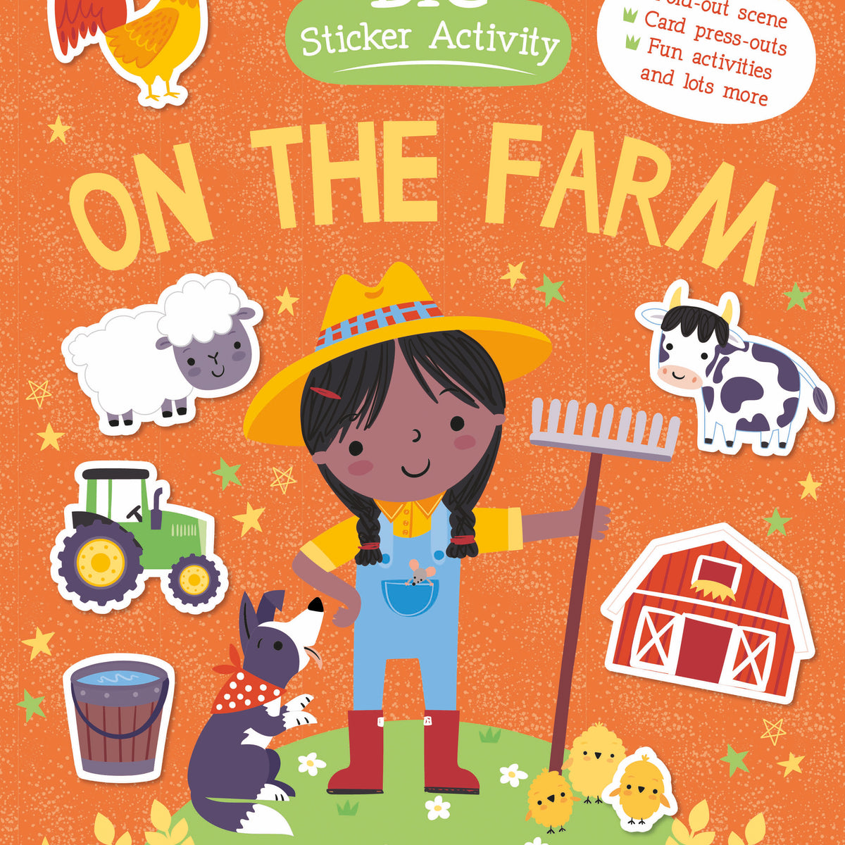 Big Sticker Activity Book – Farm – Robert Frederick