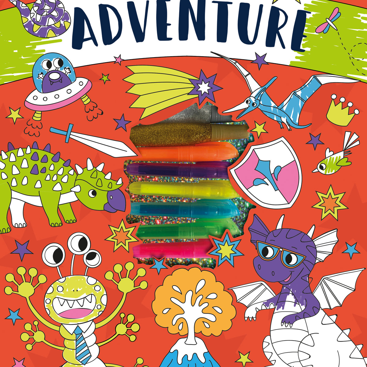 My Colouring Folder – Adventure – Robert Frederick