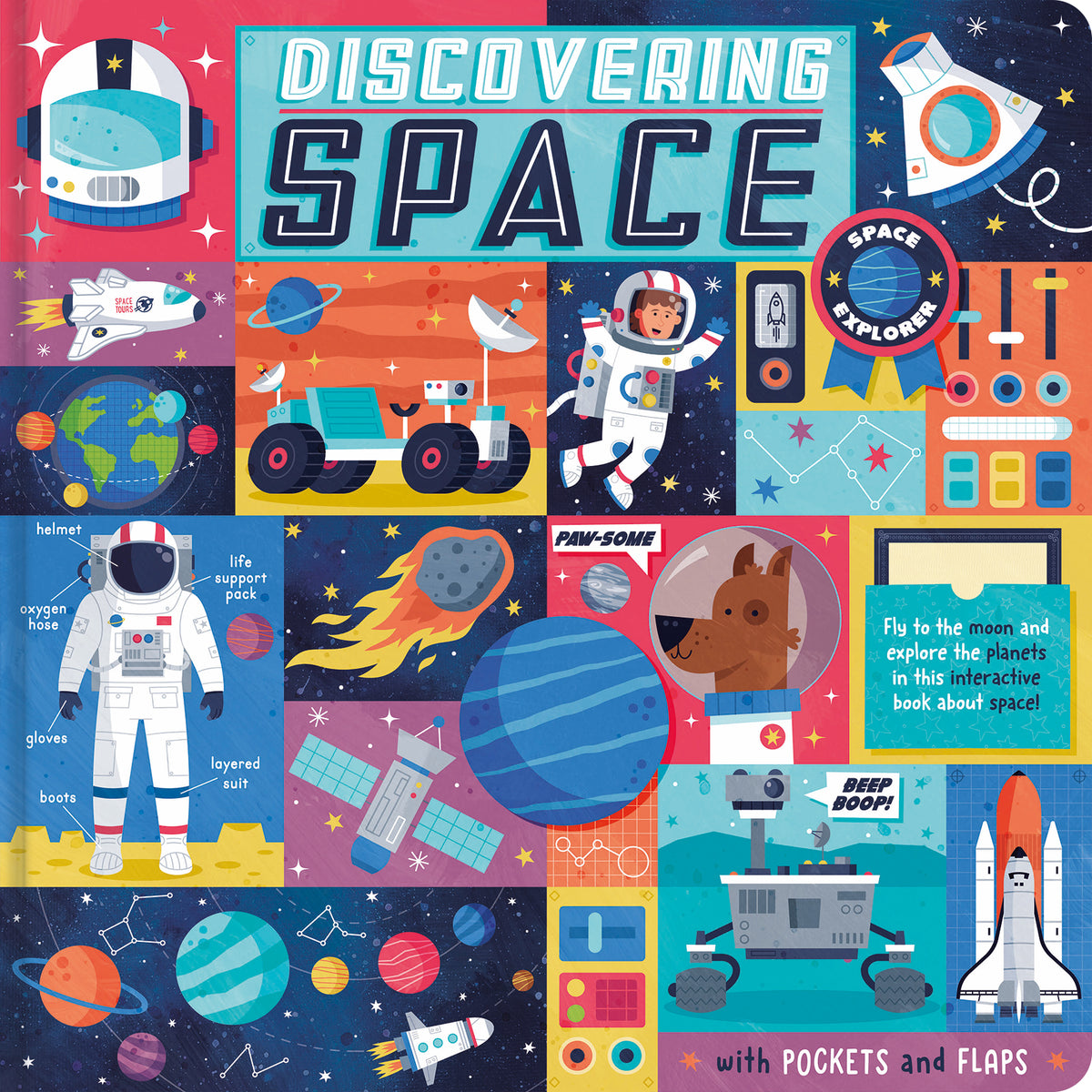 Discovering Space – Children’s Interactive Fact Book – Robert Frederick