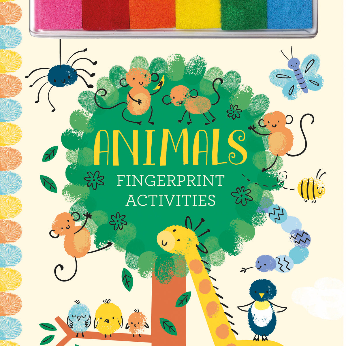 Animals Fingerprint Activities Book – Comes With 6 Colour Inks – Robert ...