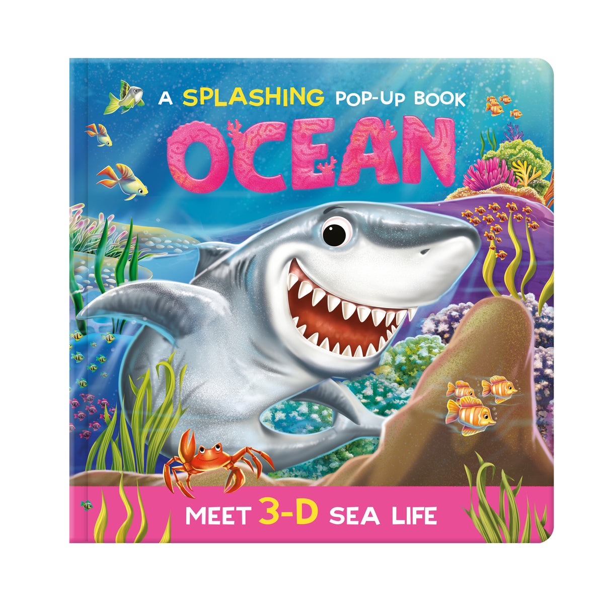 Ocean Splashing Pop-Up Book – Meet 3D Sea Life! – Robert Frederick