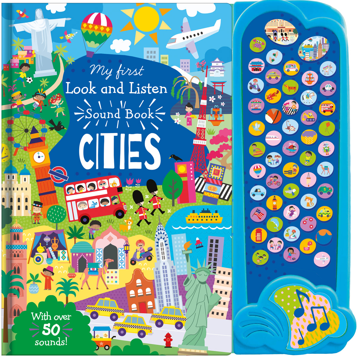 My First Look and Listen Cities – Children’s 50 Button Sound Book ...