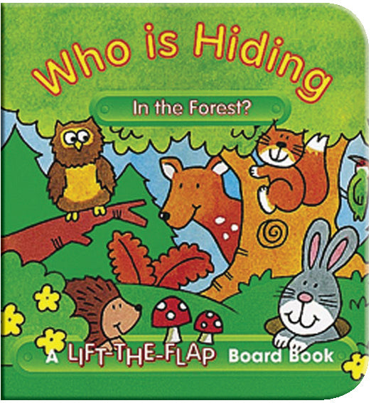 Who Is Hiding In The Forest? - Children's Mini Lift-The-Flap Book ...