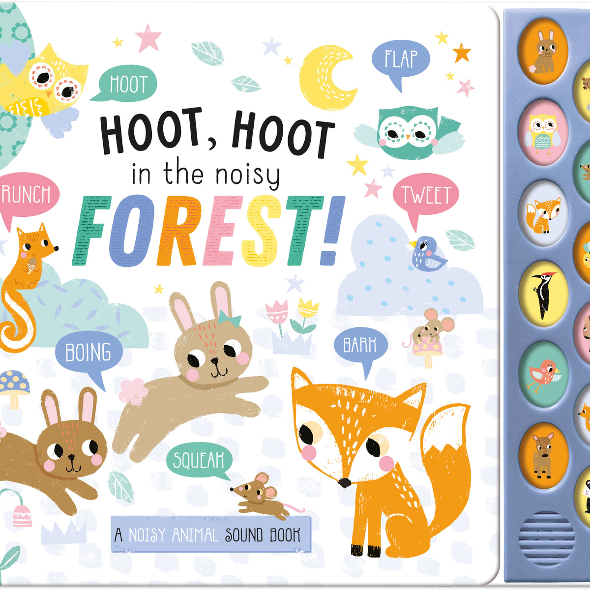 Hoot Hoot In The Noisy Forest - Children's 12 Button Sound Book ...