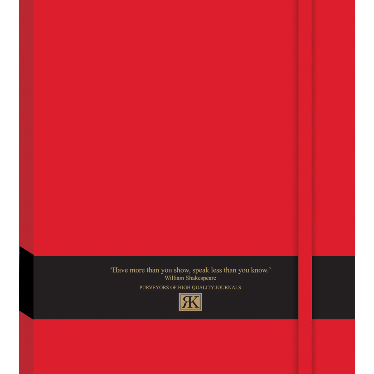RK Journal Notebook – Red B5 Design – Robert Frederick
