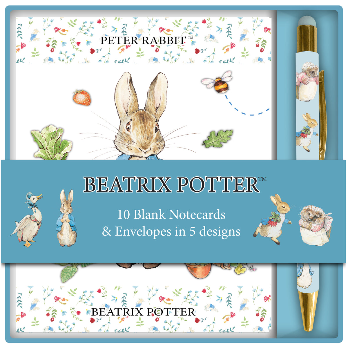 Beatrix Potter Notecards, Envelopes & Pen Set – Robert Frederick