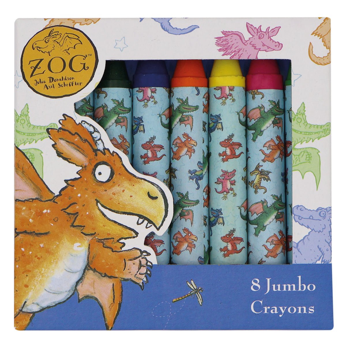 Zog Set of 8 Jumbo Crayons for Children – Robert Frederick