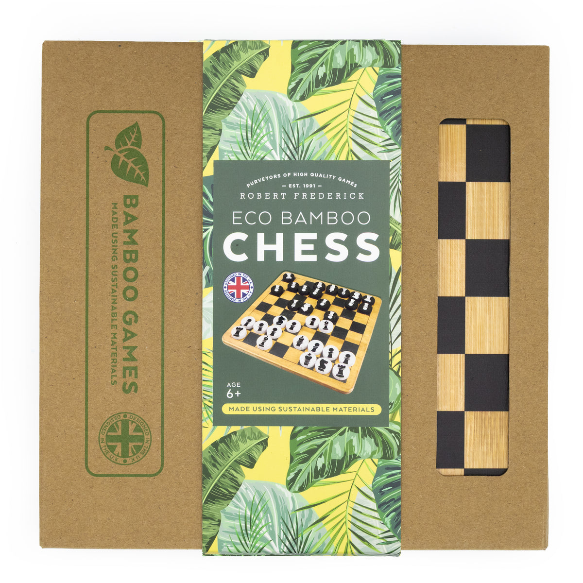 Bamboo Chess Set - Made Using Sustainable Materials – Robert Frederick