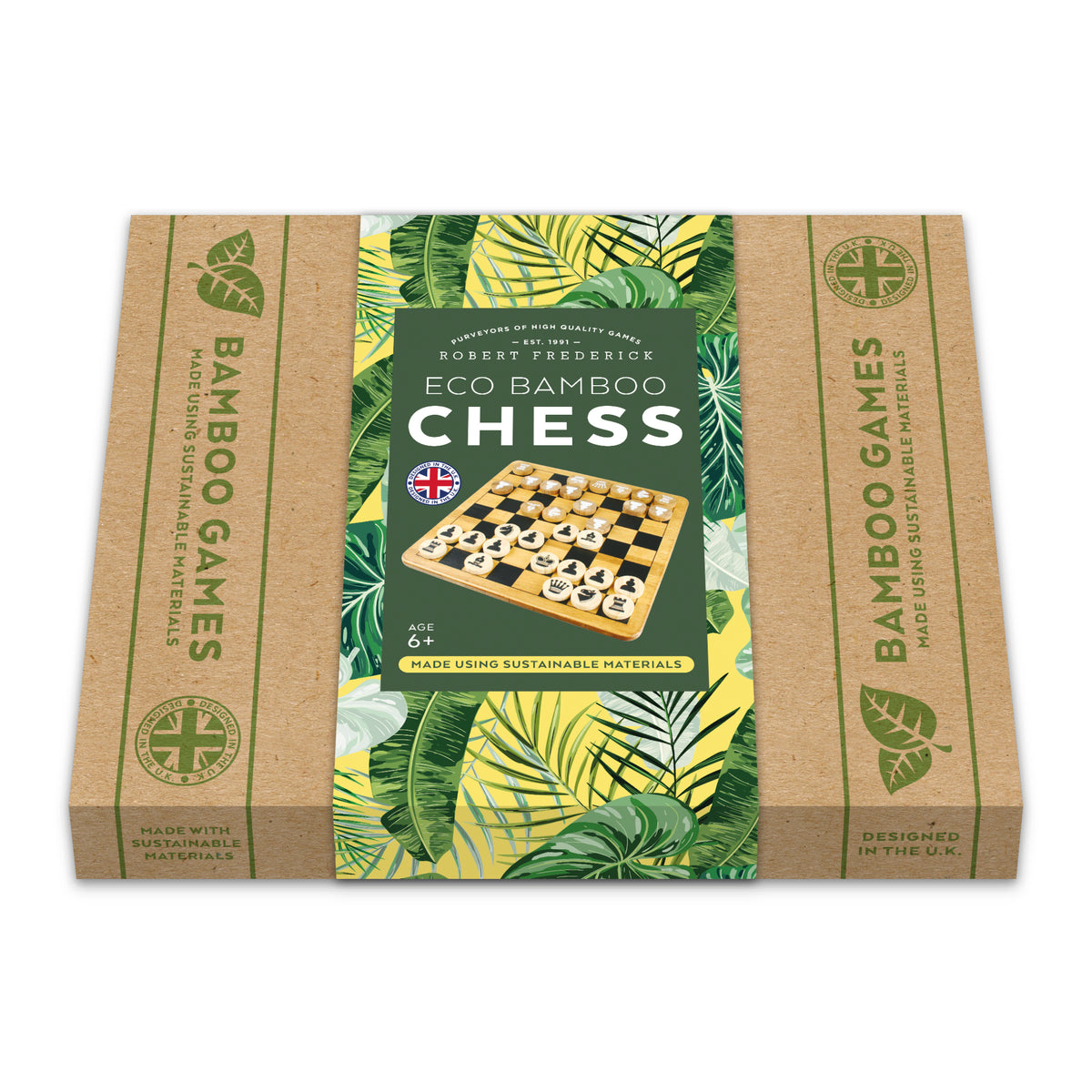 Bamboo Chess Set - Made Using Sustainable Materials – Robert Frederick
