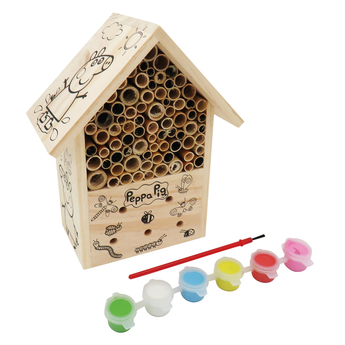 Peppa Pig Paint Your Own Bug Hotel – Robert Frederick