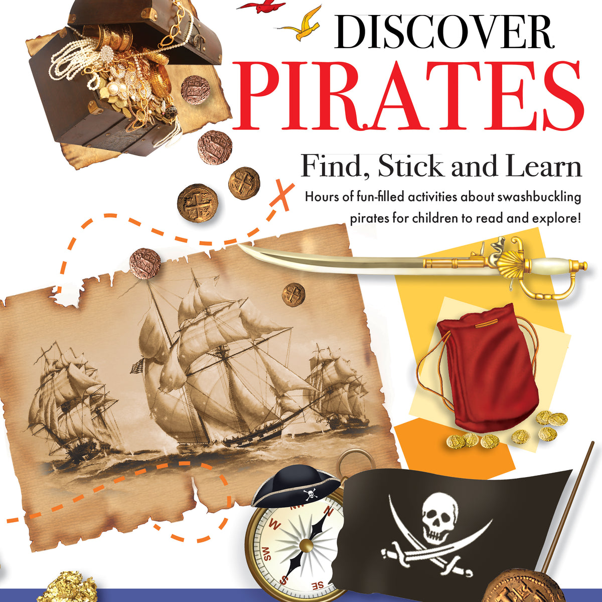 Discover Pirates Sticker Book - Find, Stick and Learn – Robert Frederick