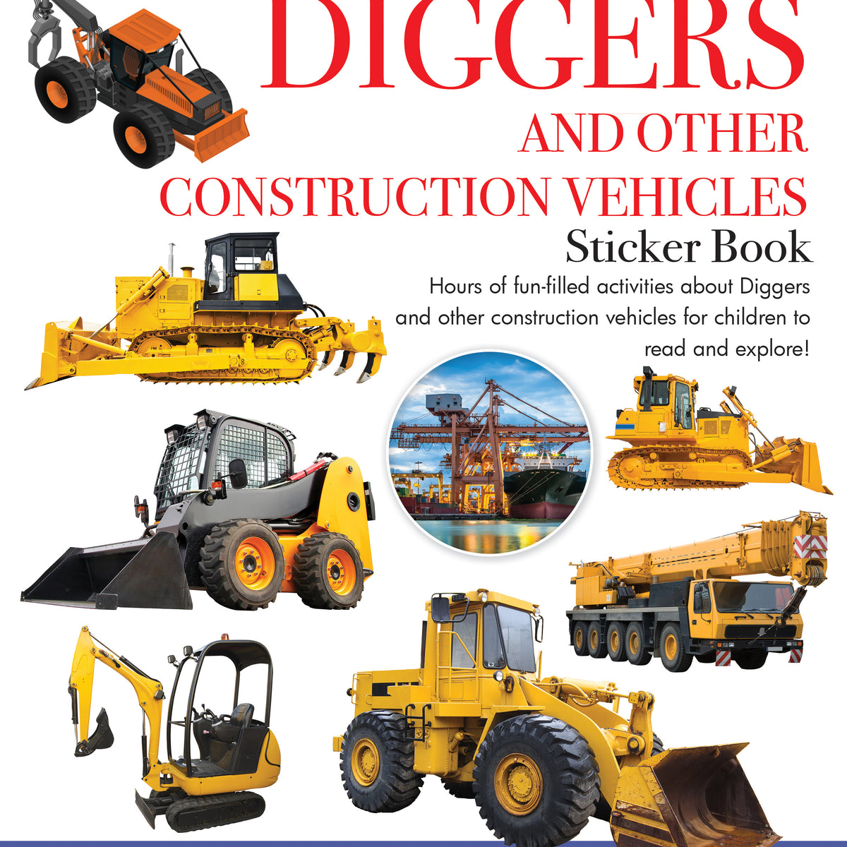 Discover Diggers Sticker Book - Find, Stick and Learn – Robert Frederick