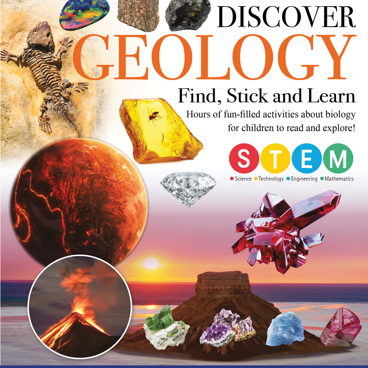 Discover Geology Sticker Book - Find, Stick and Learn – Robert Frederick