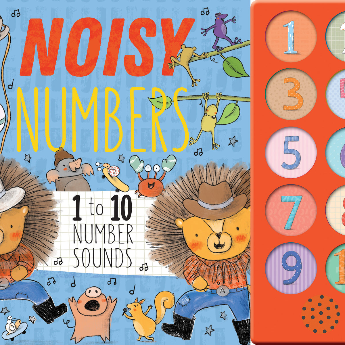 Noisy Numbers - Children's 10 Button Sound Book – Robert Frederick