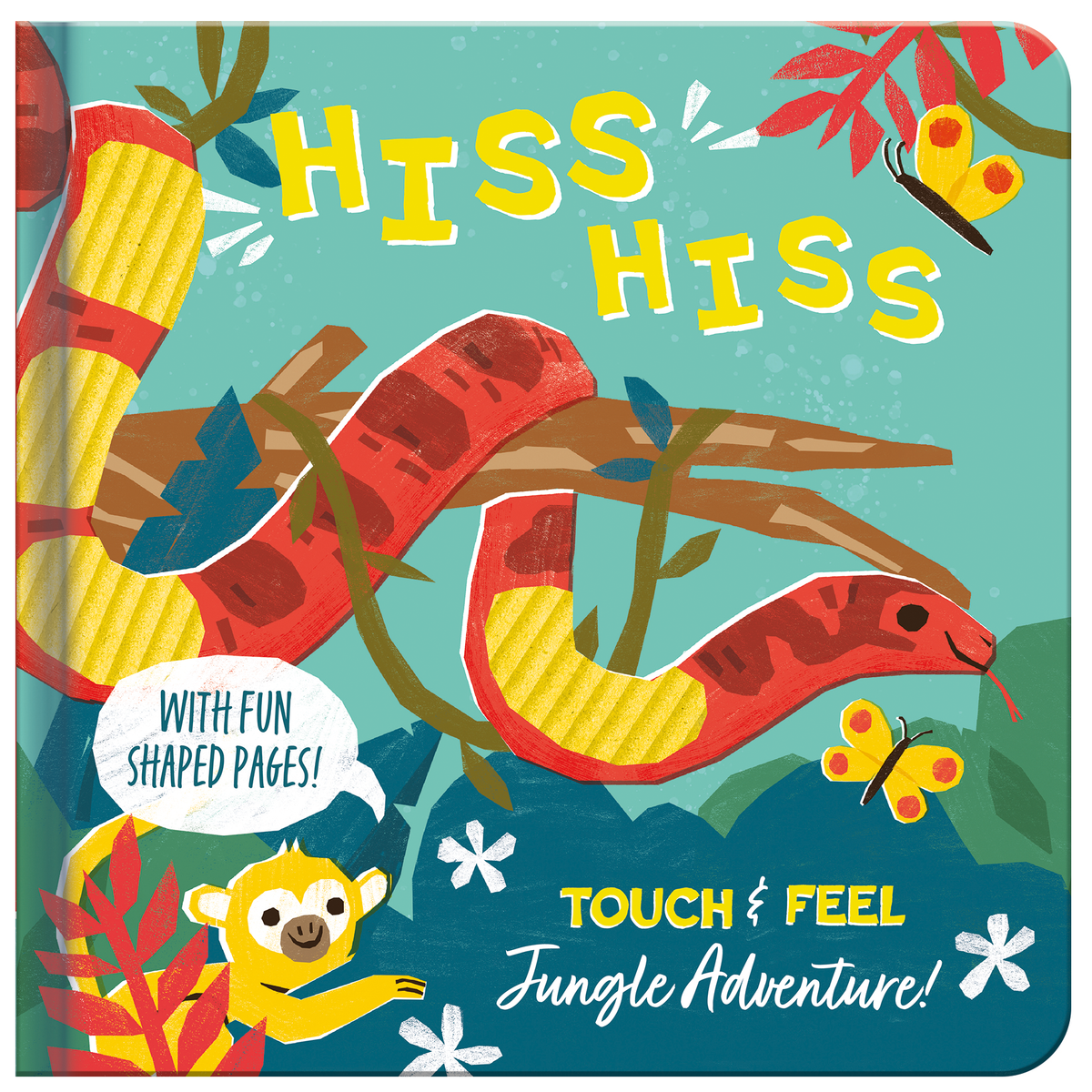 Hiss Hiss Jungle Adventure – Children’s Touch & Feel Book – Robert ...