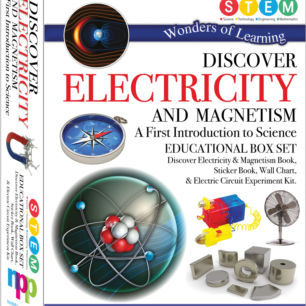 Discover Electricity & Magnetism Educational Box Set - Children's STEM ...