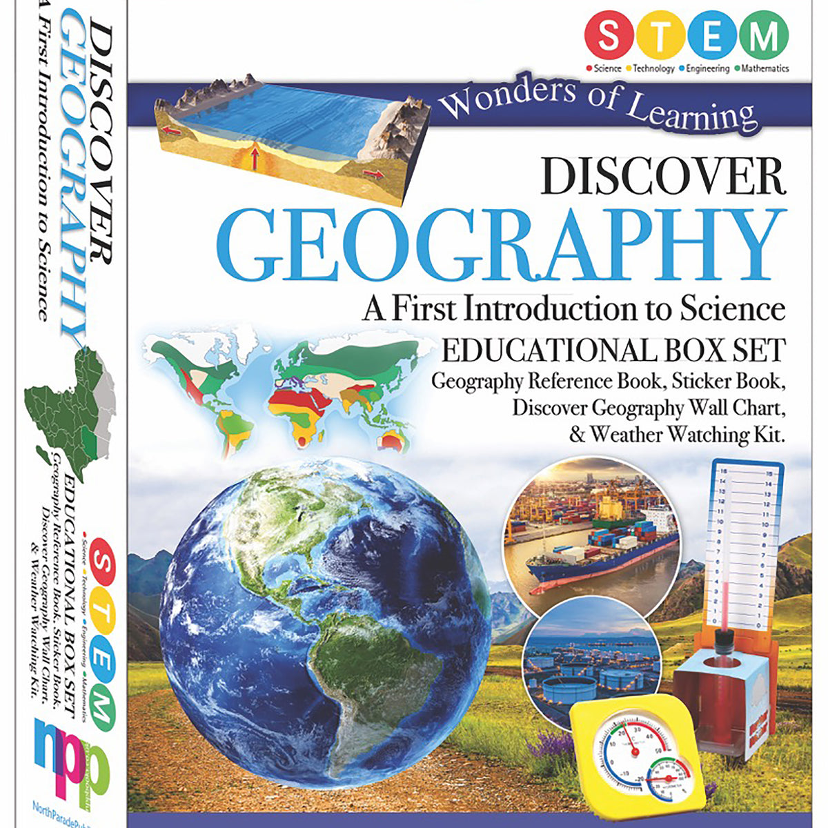Discover Geography Educational Box Set - Children's STEM Learning ...